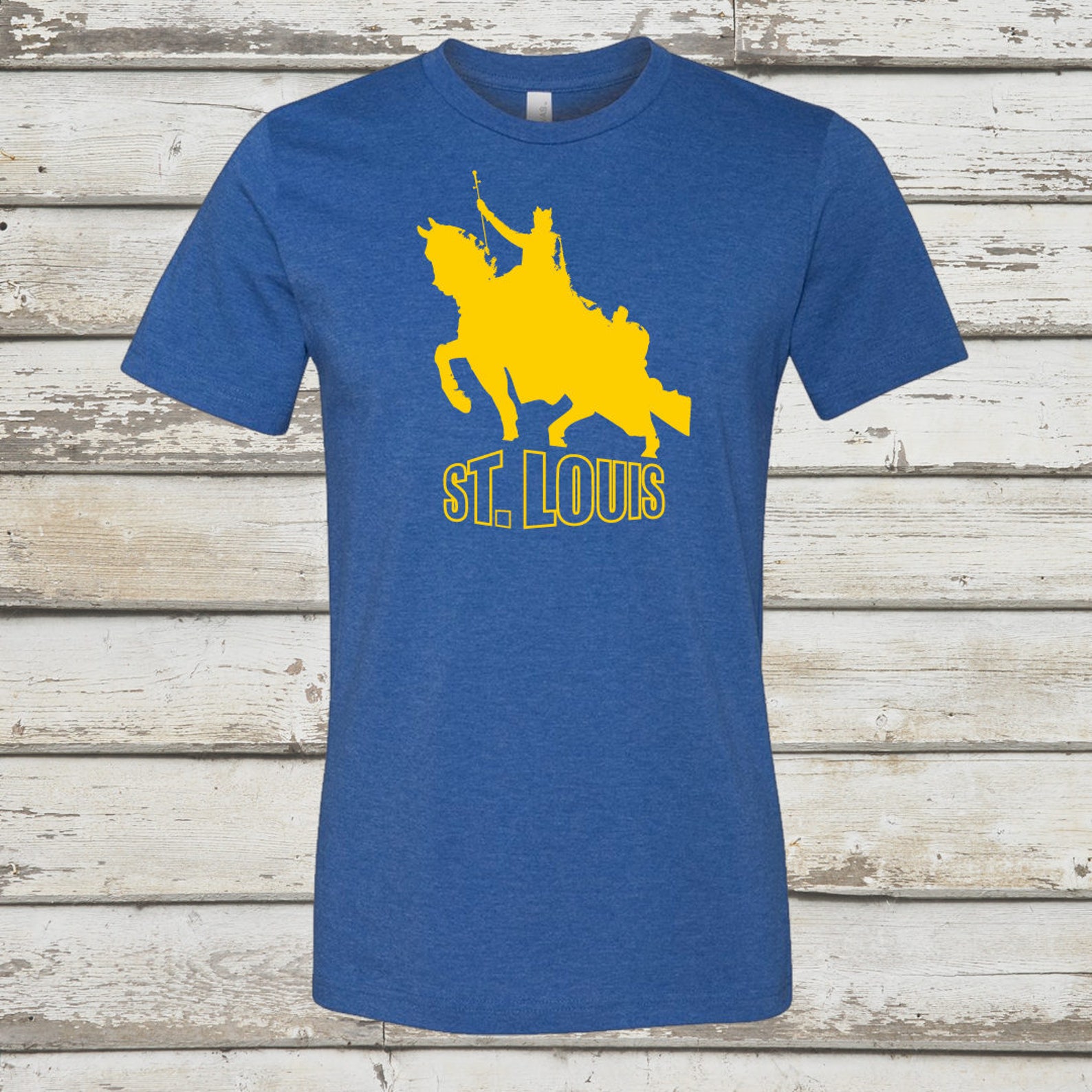 St Louis Statue T-shirt - STL City Shirt by Benton Park Prints, St ...