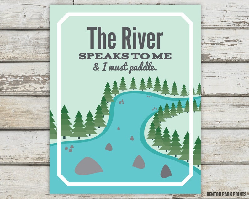 River River Signs River Nursery River Print River Poster - Etsy