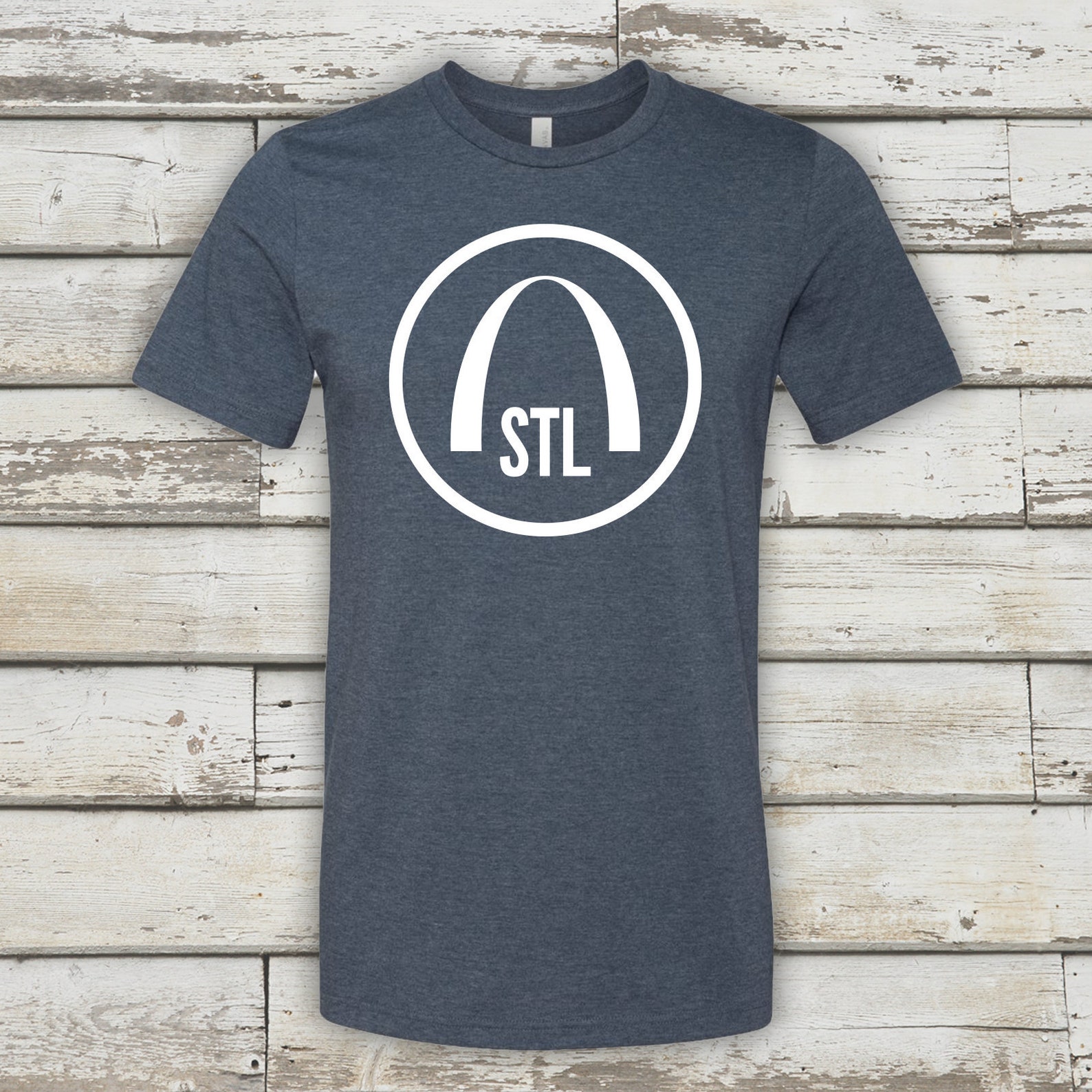 STL Arch Minimalist Tee A STL City Shirt by Benton Park | Etsy