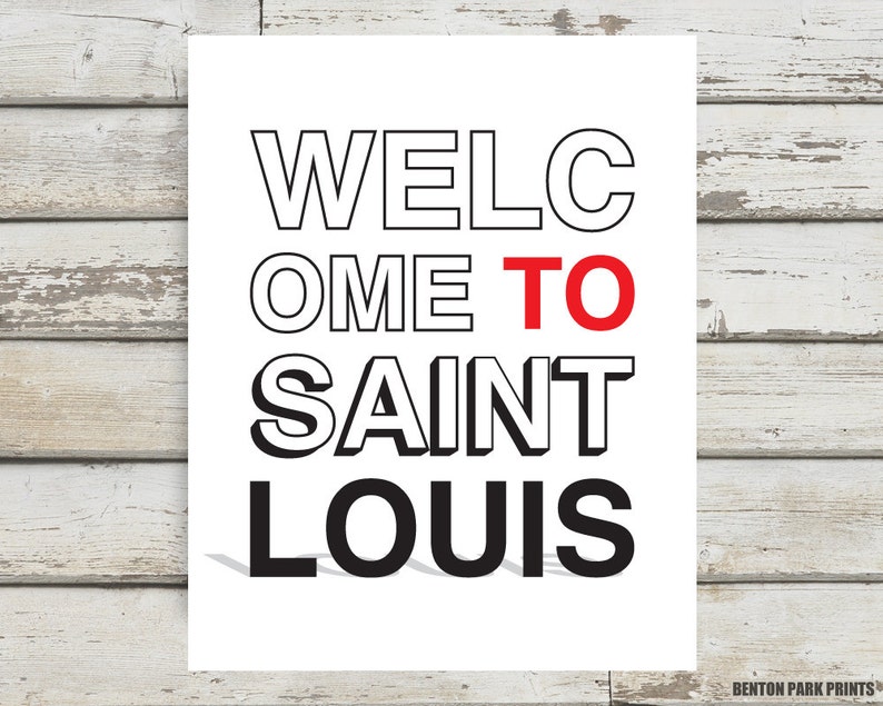 Welcome to Saint Louis Saint Louis St Louis St. Louis St. - Etsy