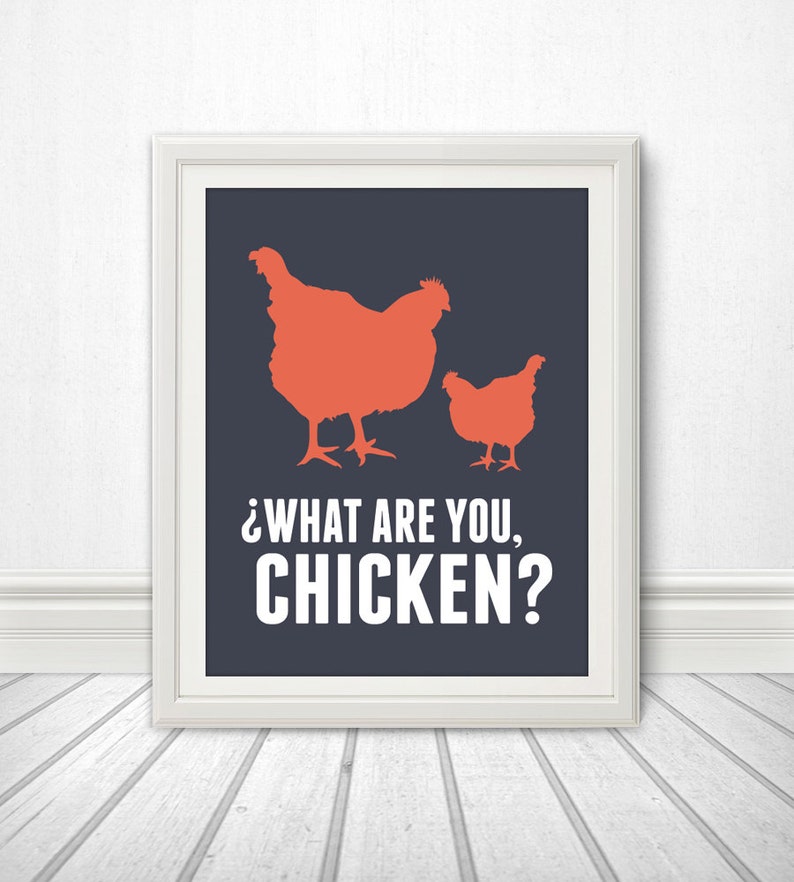 What Are You Chicken Kitchen Wall Art Kitchen Sign - Etsy