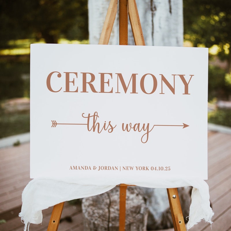 This Way Sign - Etsy