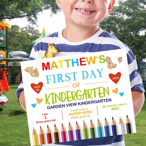 First Day of School Infographic - Etsy