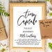 Time Capsule Sign Printable and Matching Message Cards, Black and White ...