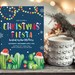Christmas Fiesta Party Invitation, Holiday Fiesta Invitation Card ...