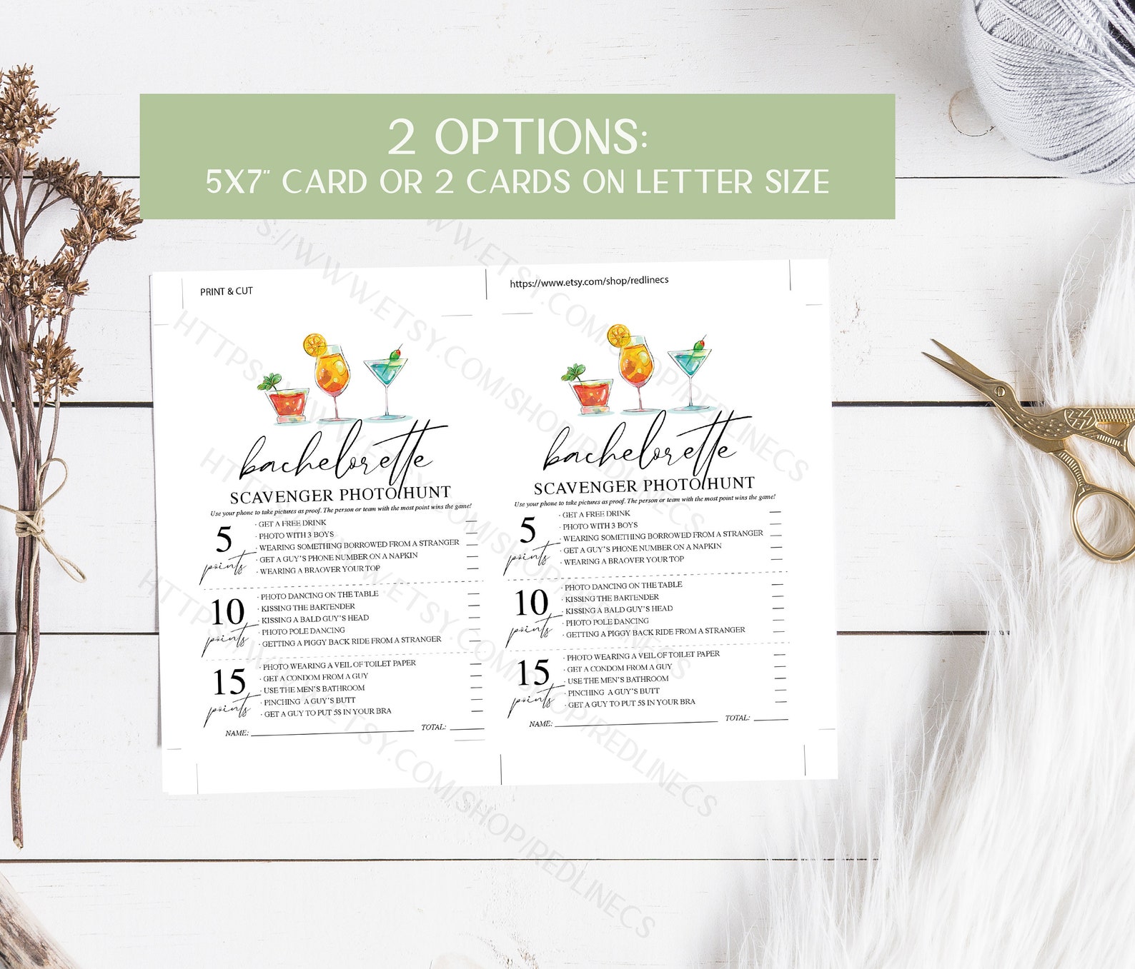 Bachelorette Photo Hunt Game Printable Bachelorette Fun - Etsy