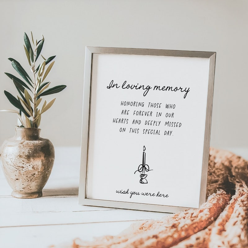 In Loving Memory - Etsy