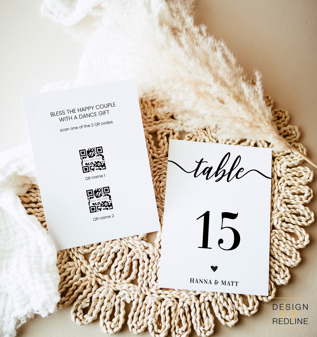 Wedding Table Numbers Printable, Table Numbers Template, Calligraphy ...