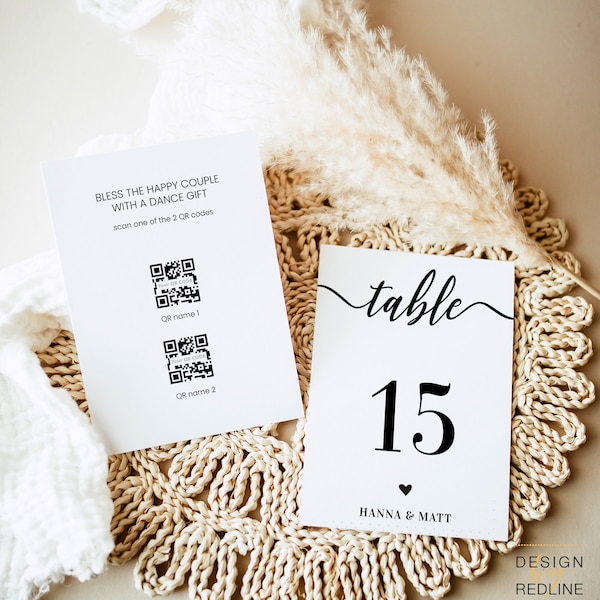 Table Numbers Qr Code - Etsy
