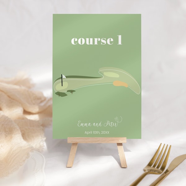 Golf Table Numbers - Etsy