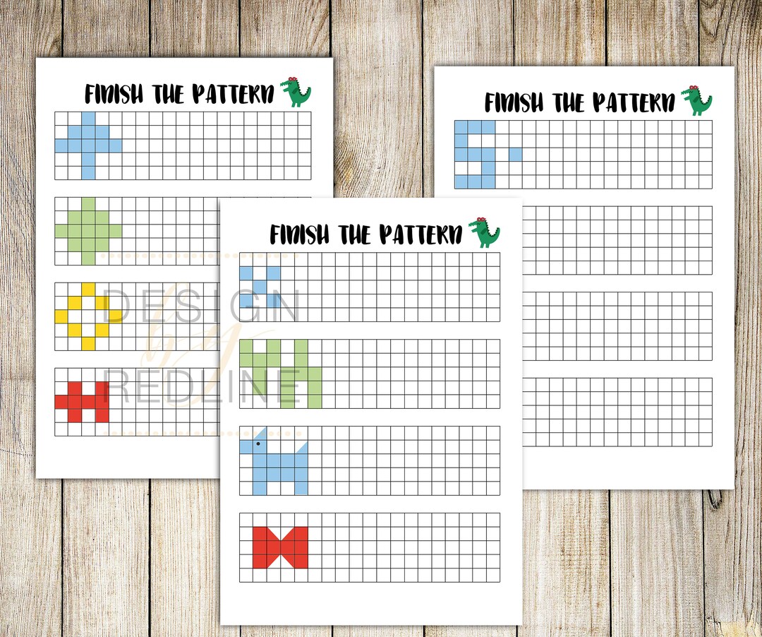 Preschool Activities ! Pattern Kids Fun Activity | Home Worksheet for ...