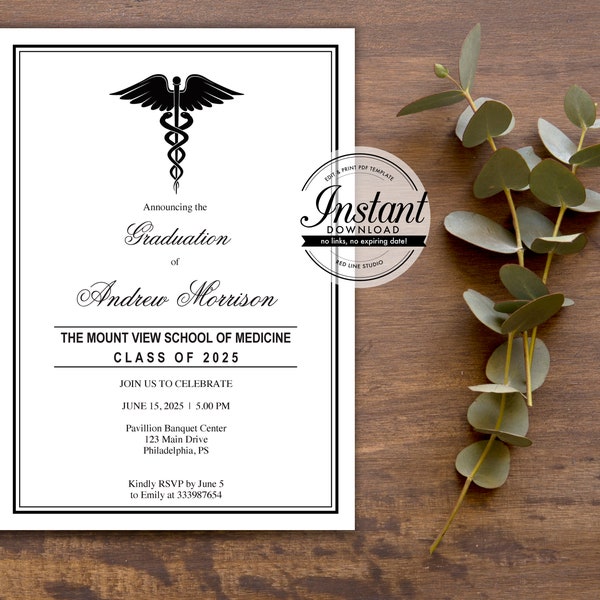Medical School Graduation - Etsy
