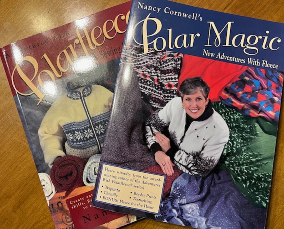 Polar Fleece Sewing Pattern Book Bundle - Two Books by Nancy Cornwell ...