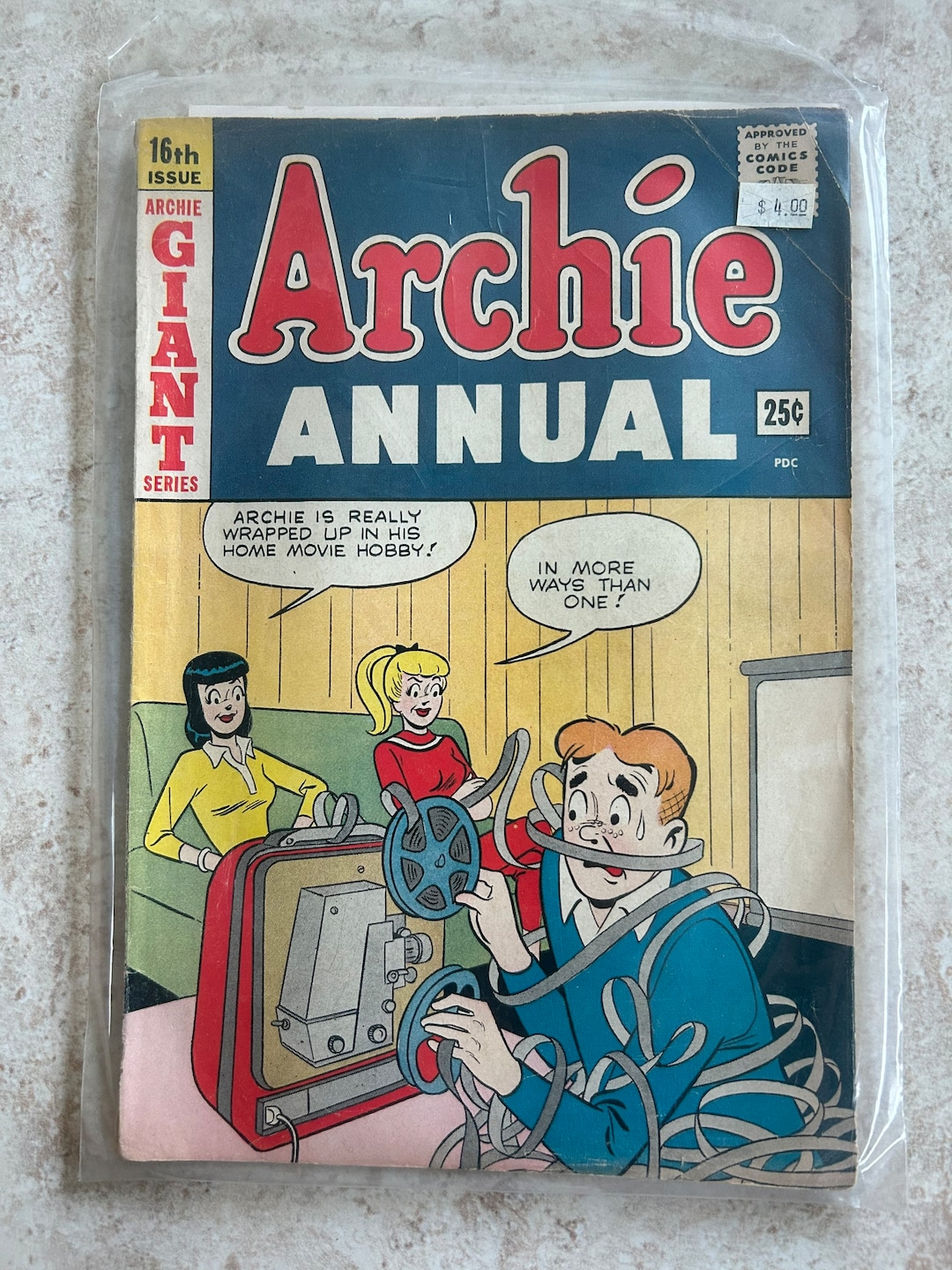 Archie Annual Comic Book, 16th Issue 1964-1965 - Etsy