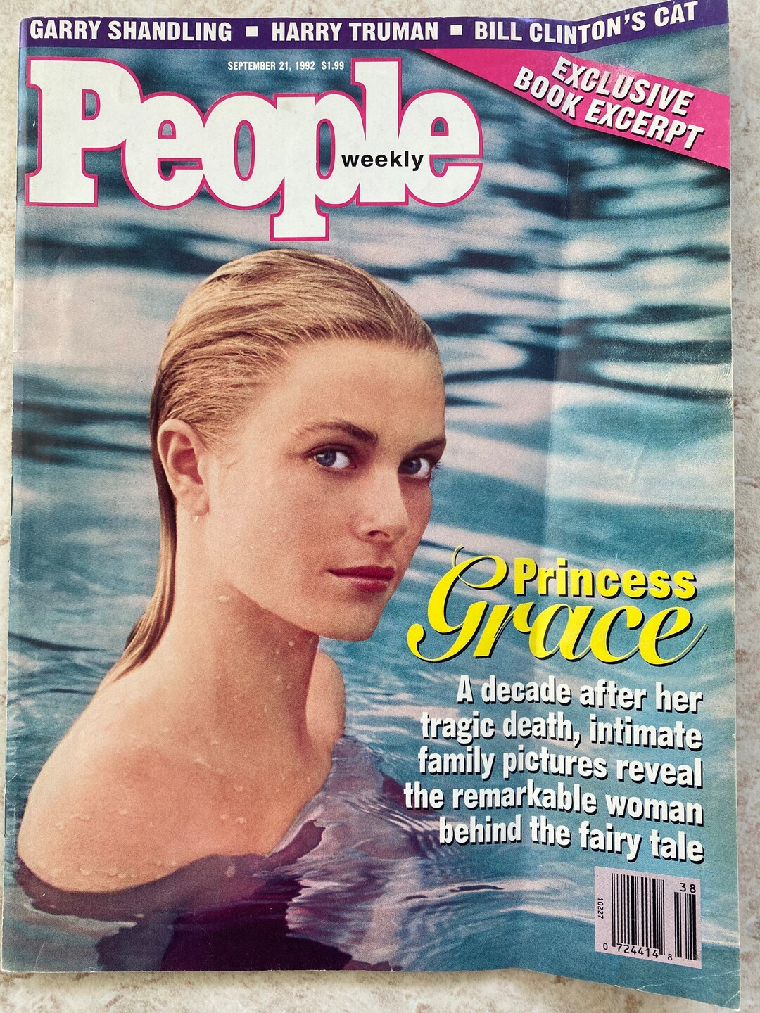 Princess Grace People Magazine sept 21, 1992 - Etsy