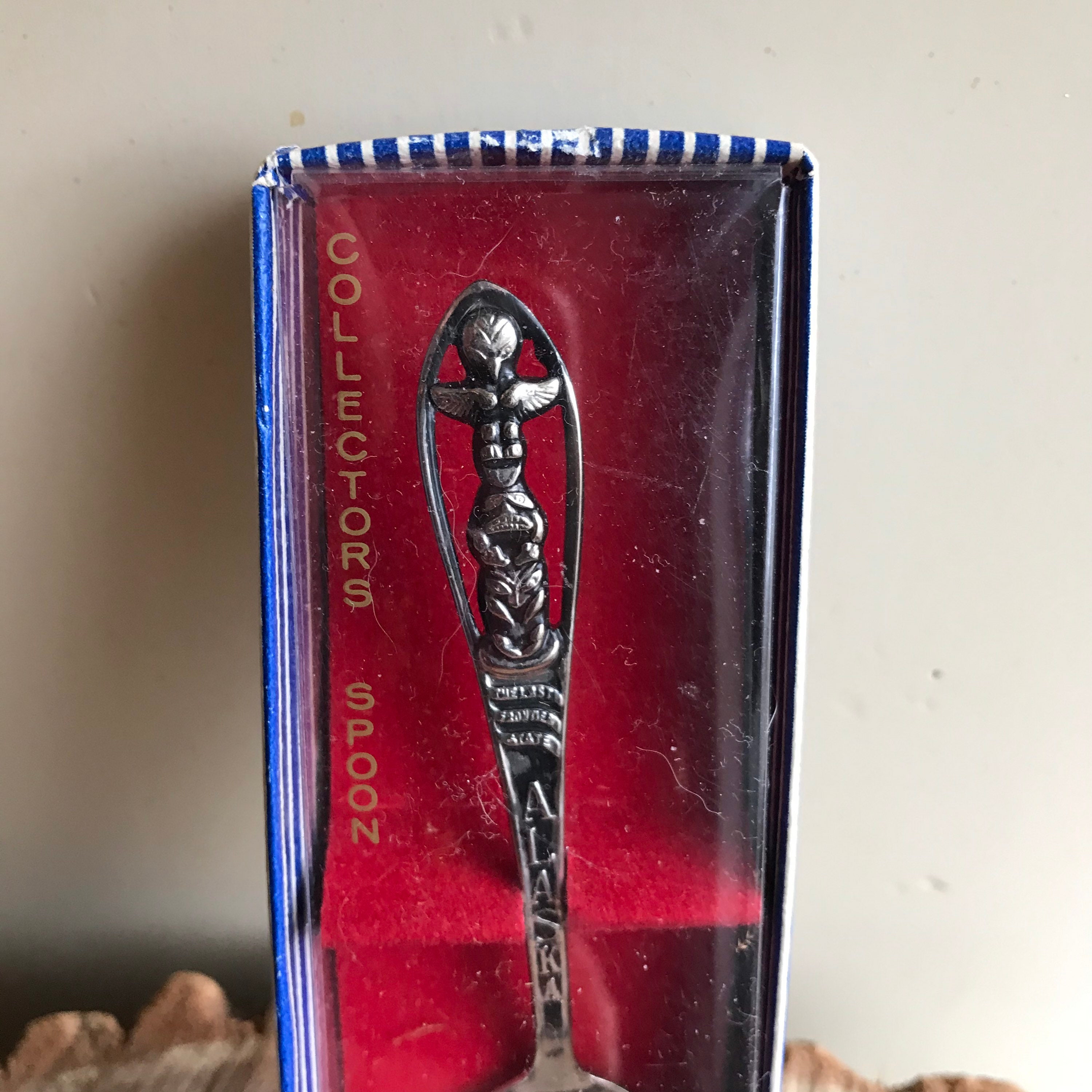 Alaska Collectors Spoon-collectible Spoons-enco-made in Usa-eagles ...