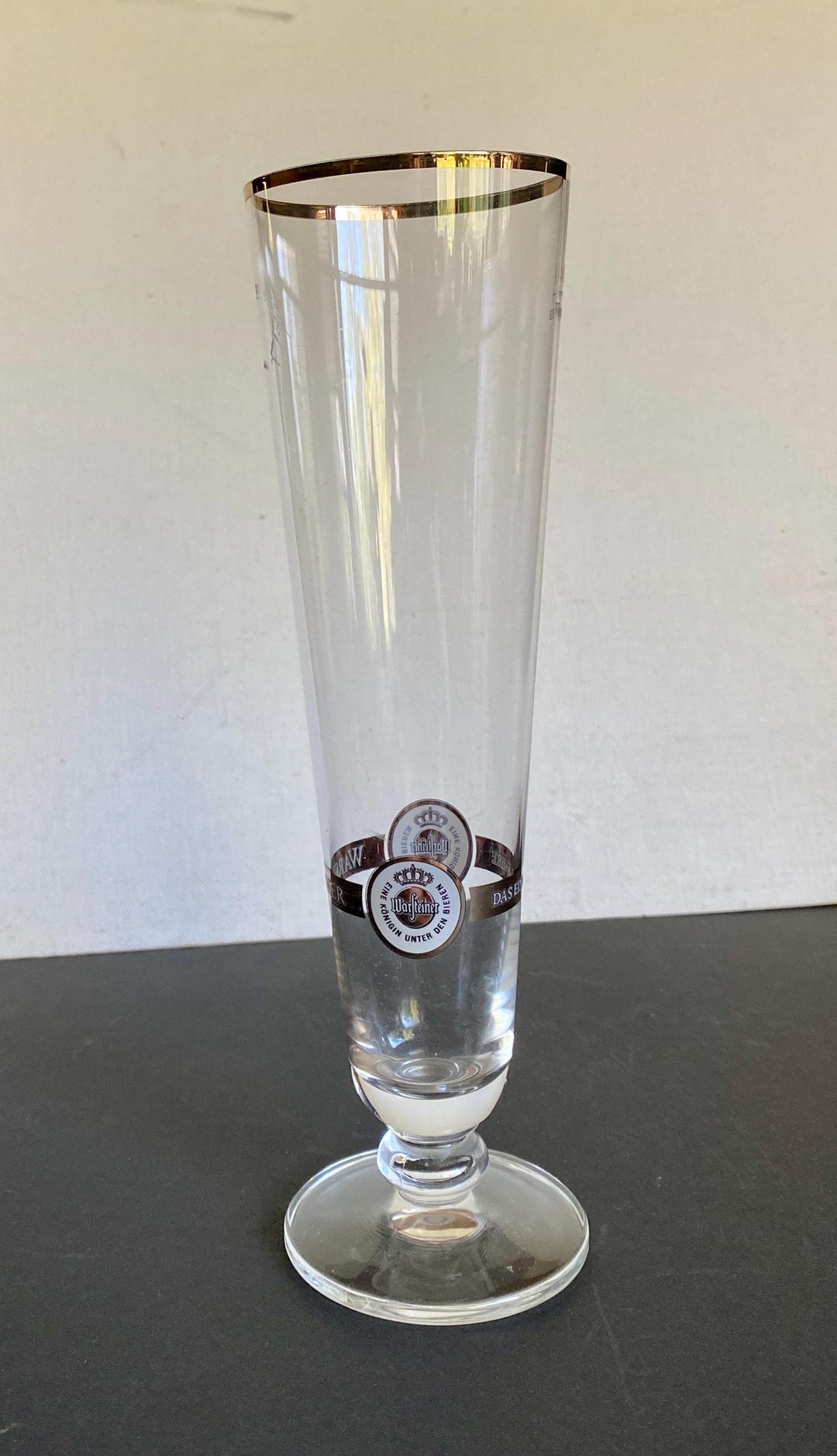 Warsteiner Pilsner Glass-.41-daseinzig Wahre-german Beer-large Beer ...