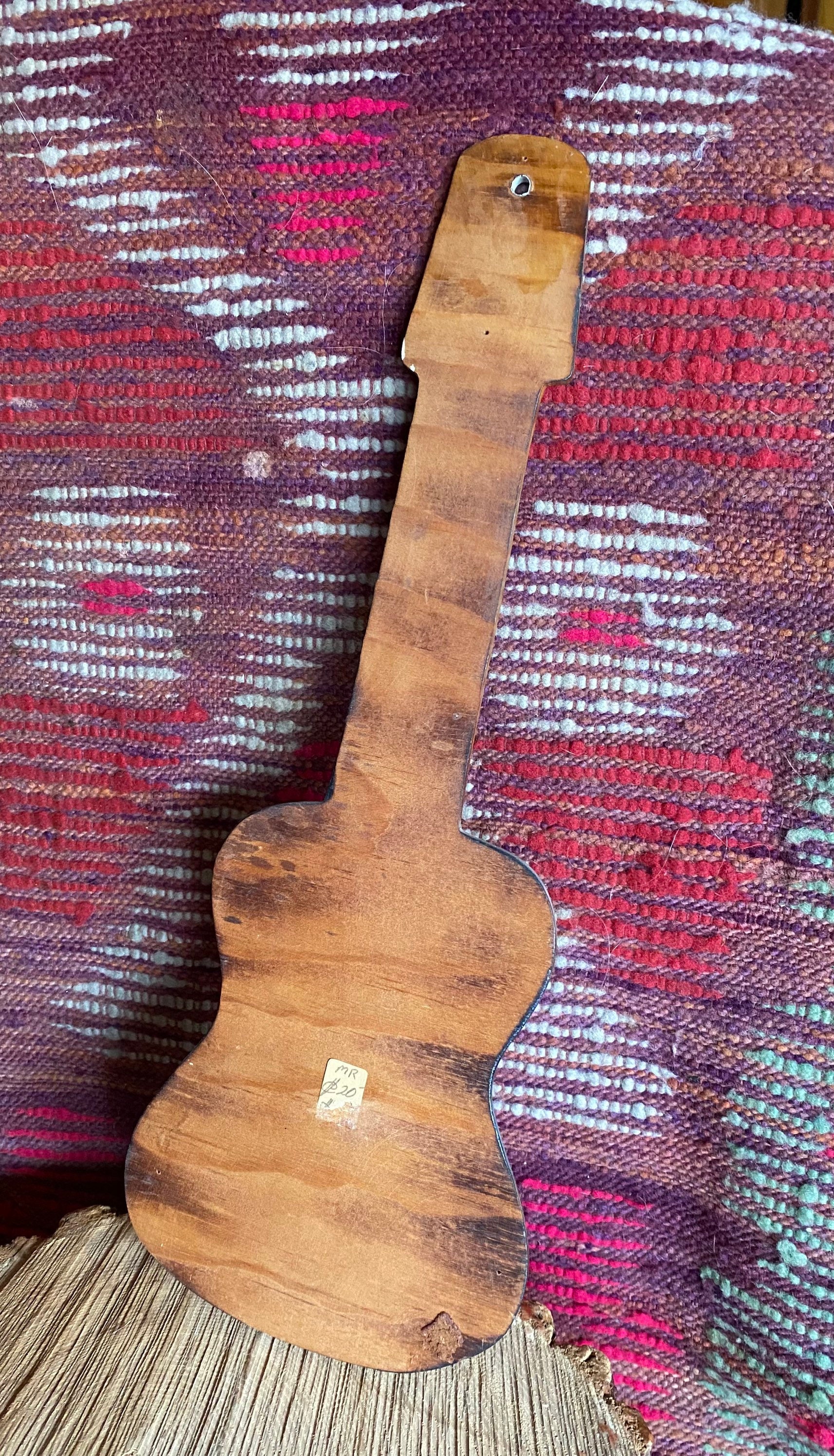 Boho-Home Decor-Wall Hanging-Central America Vintage Costa Rica Guitar ...