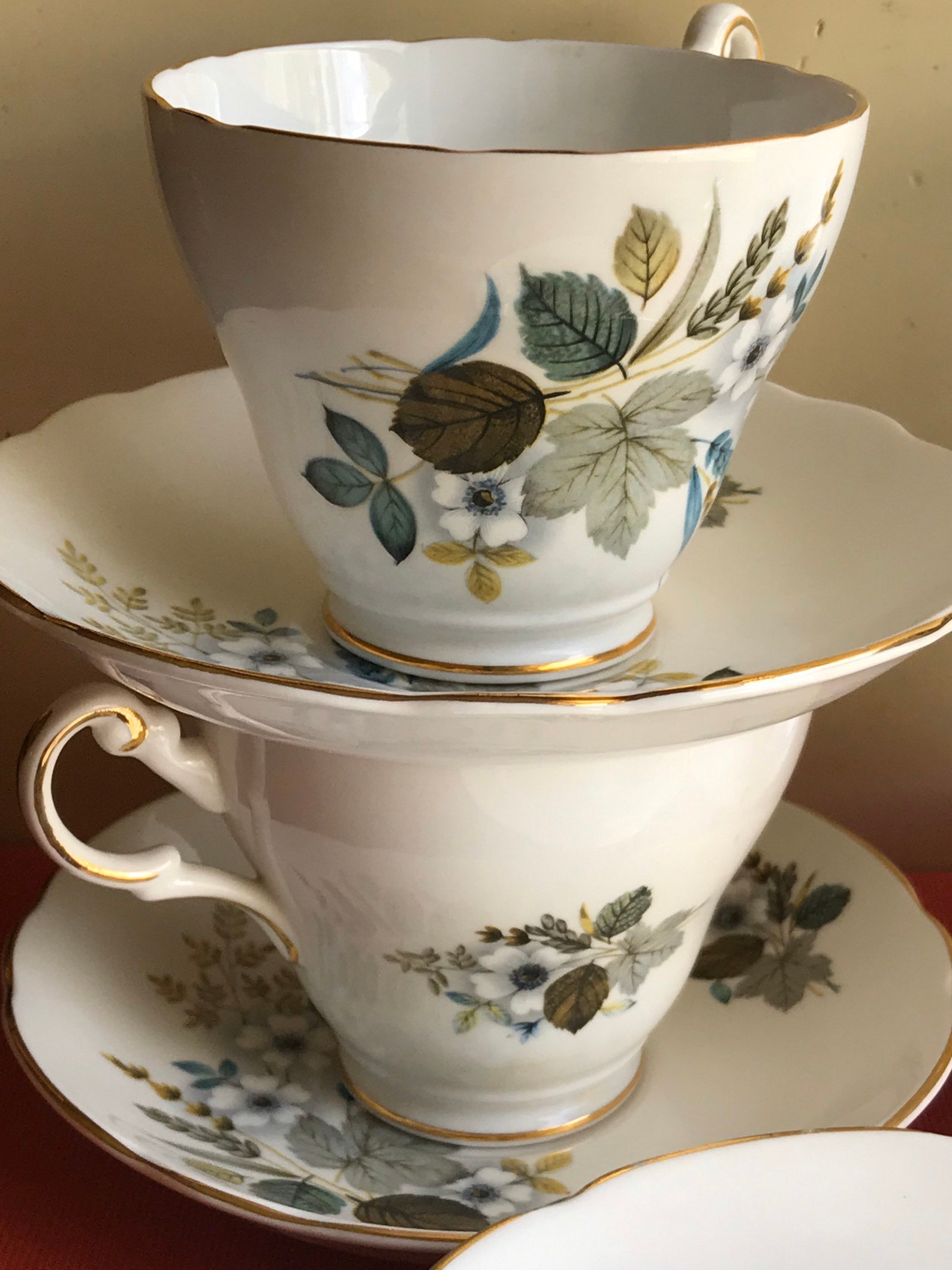 Regency English Bone China Tea Set-harvest Bouquet-bought in | Etsy