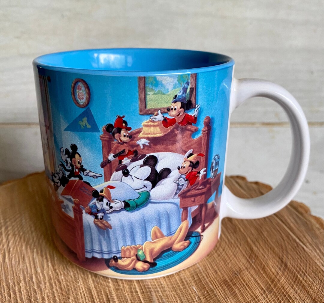 Mickey Mouse Ceramic Mug-disney Mug-mickey Mouse Through the Years Mug ...