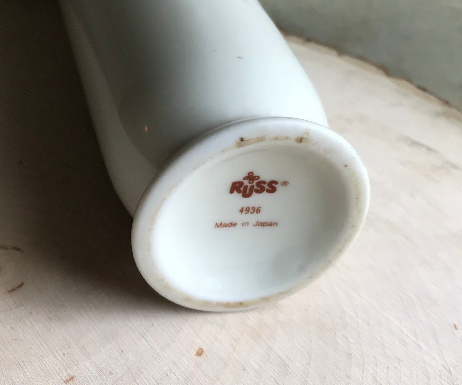 Ceramic Bud Vase-Russ 4936-Japan-Violets-Pansies-Flowers | Etsy