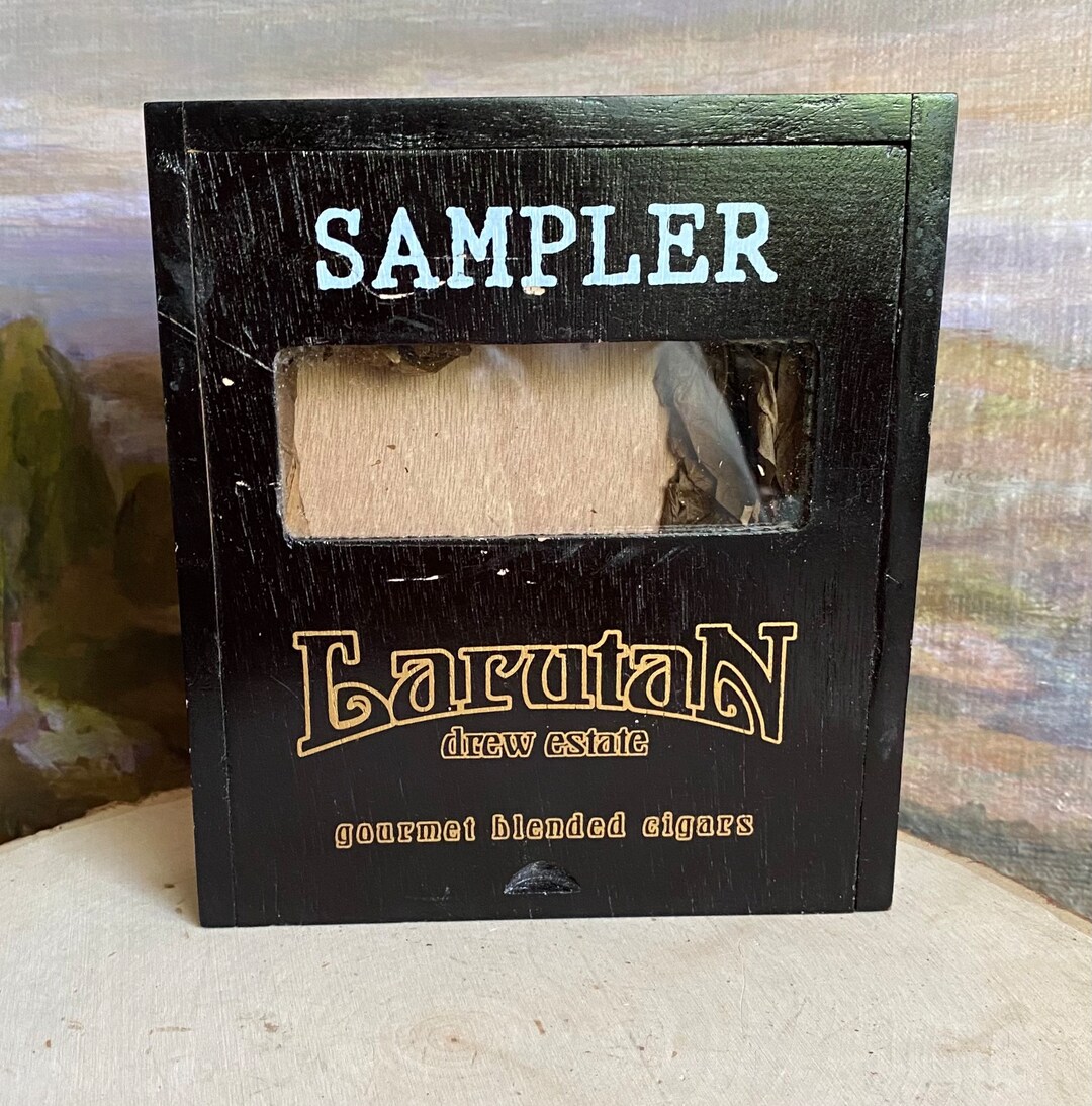 Larutan by Drew Estate Cigar Box-empty Box-handmade Cigars-nicaraguan ...