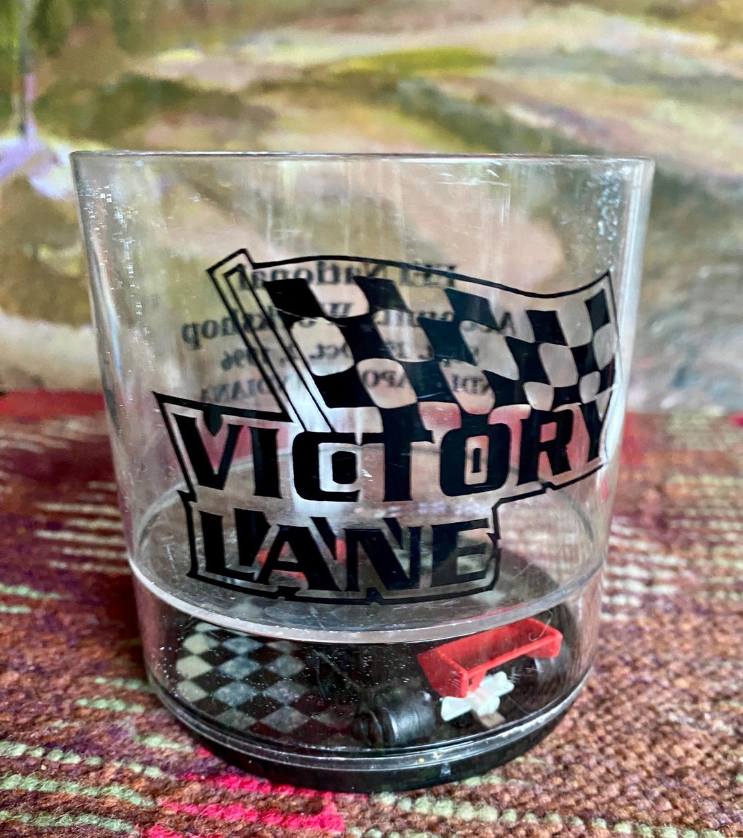 Vintage Plastic Race Car Glass-car Racing-toy Race Car-collectibles - Etsy