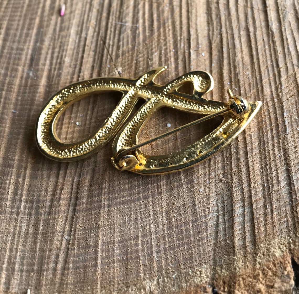 G Initial Brooch-Gold Toned-Rhinestones-G Initial Pin-Monogram - Etsy