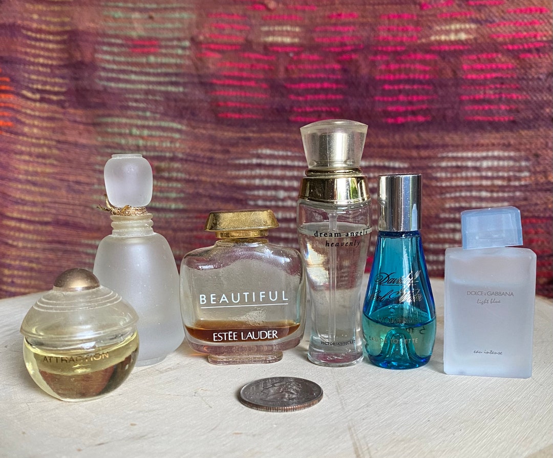 Collection of Mini Perfume Bottles-collectibles-davidoff-lancôme-dolce ...