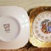 Vintage Hampton China Plates - Colonial Design - Warranted 22K Gold ...