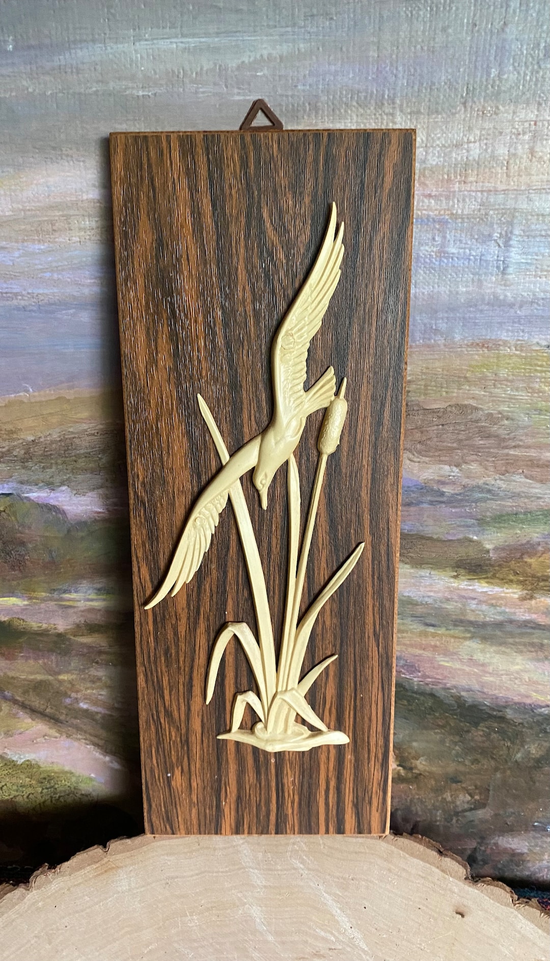 Retro Seagull Wall Plaque-made in West Germany-collectibles-relief ...