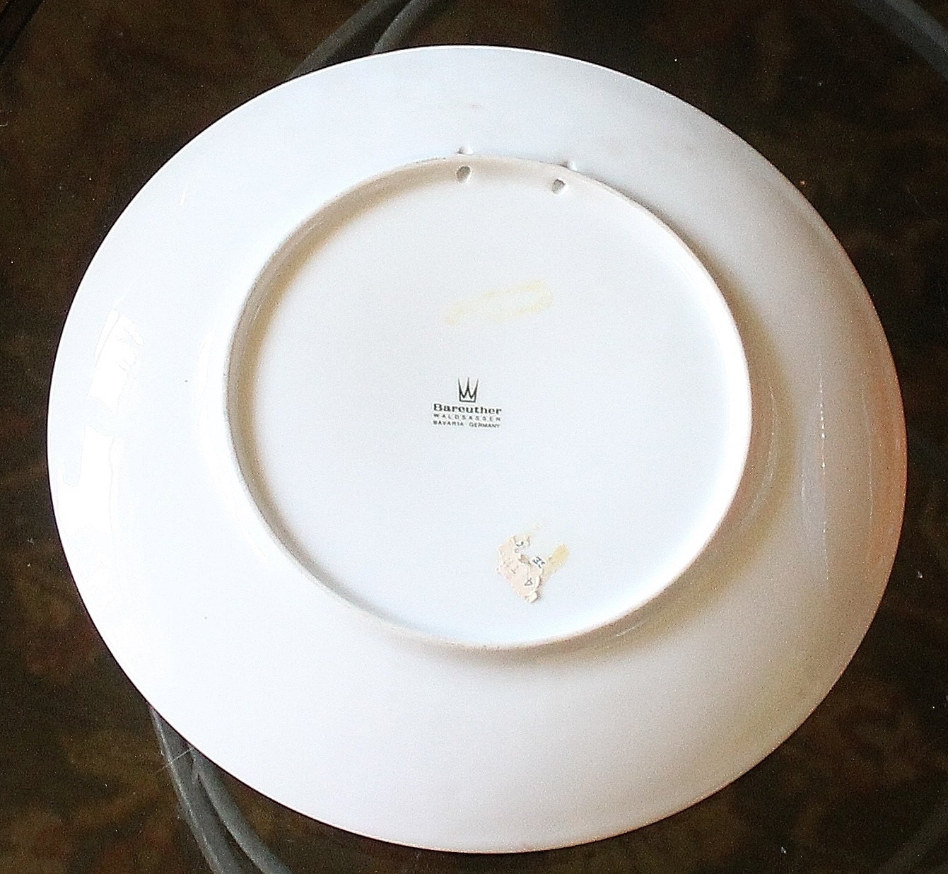 Country Cottage Scene Porcelain Plate Vintage Bareuther - Etsy