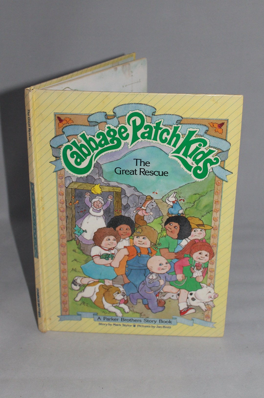Cabbage Patch Kids Book-the Great Rescue-1984-cabbage Patch Doll ...