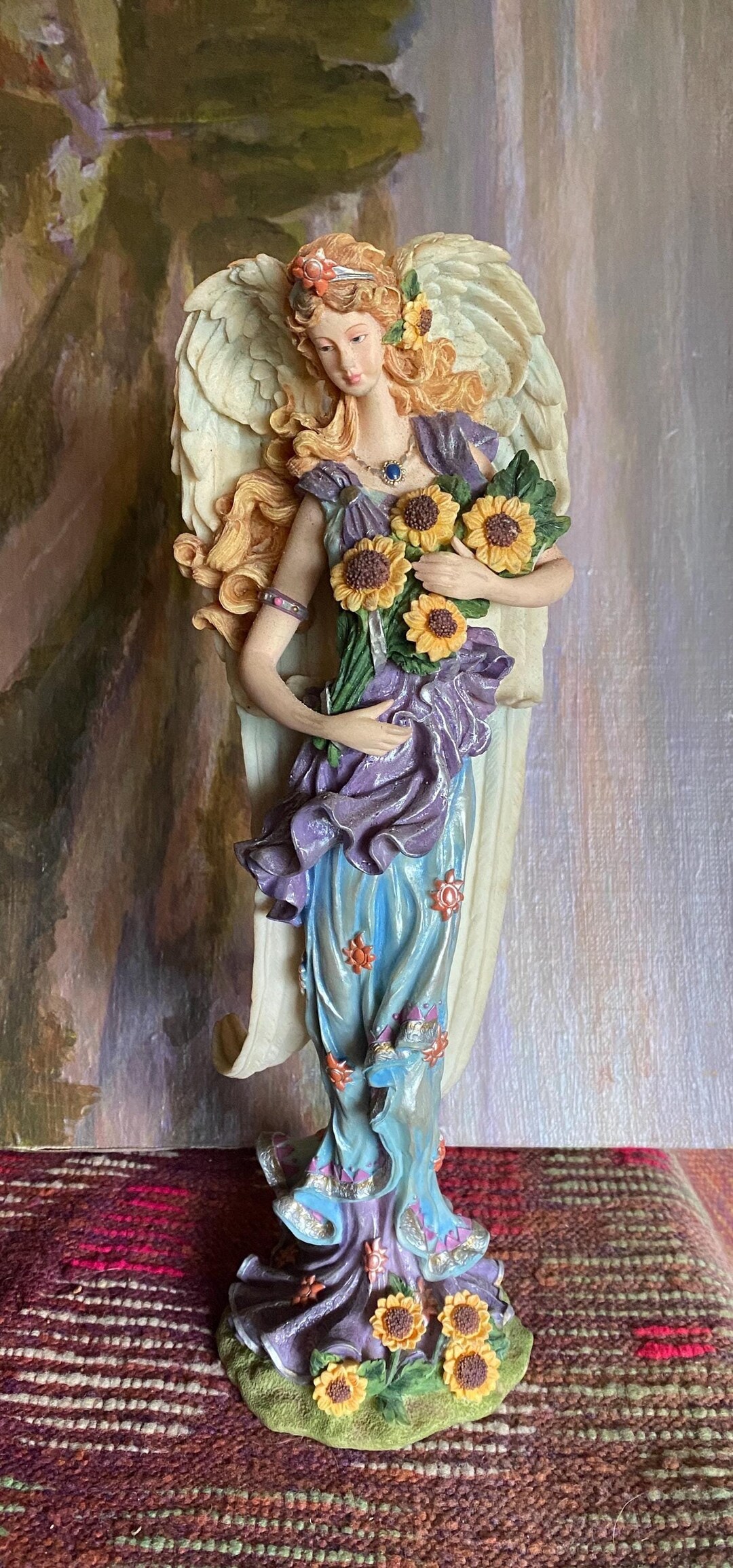 Lenox Summer Angel Figurine-four Seasons Pencil Angels Collection-2000 ...