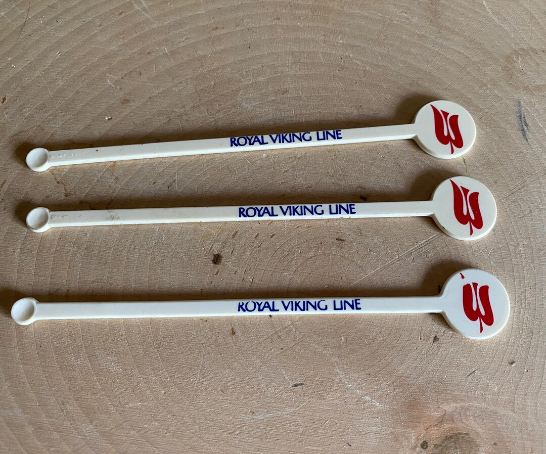 Royal Viking Line Drink Stirrers-swizzle Sticks-souvenir-cruise Line ...