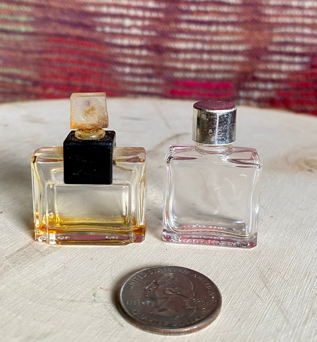 Vintage Mini Perfume Bottles-collectibles-glass Perfume Bottles-made in ...