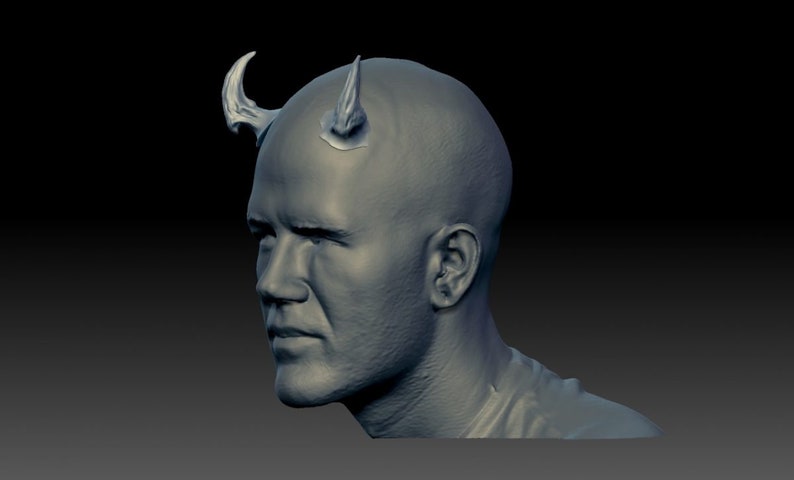 Simple Short Horn 3D PRINT FILE - Etsy