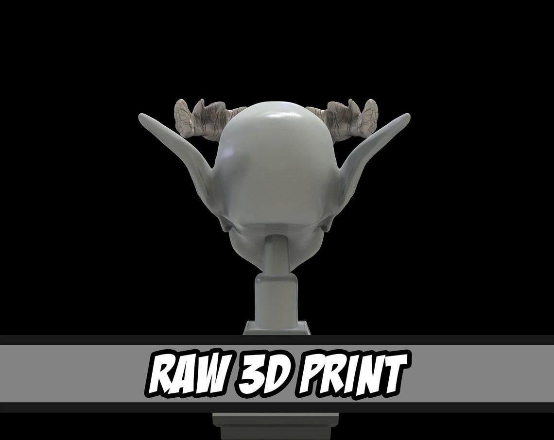 Horn Style 33 Raw 3D Print for Costume and Cosplay Accessories - Etsy