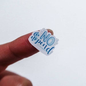 No Spend Stickers, Personal Budget Stickers, Planner Sticker Sheet ...