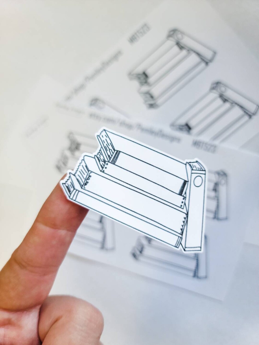 Reading Challenge Sticker, Monthly Goal Tracker, Reading Goals, Stack ...