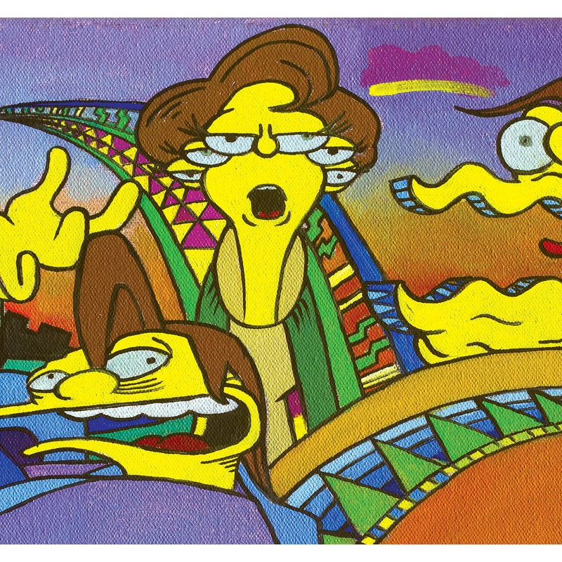 Simpsons Art - Etsy