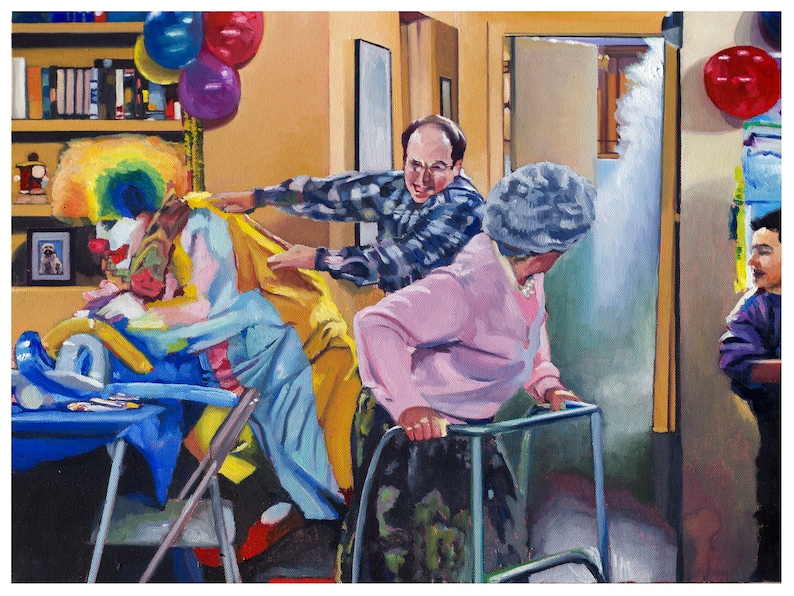 Fire George Costanza From Seinfeld Art Prints - Etsy