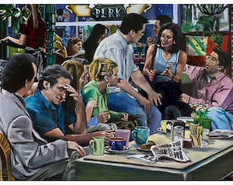 Central Perk Logo Friends TV Show Printable Wall Art Poster Print - Etsy