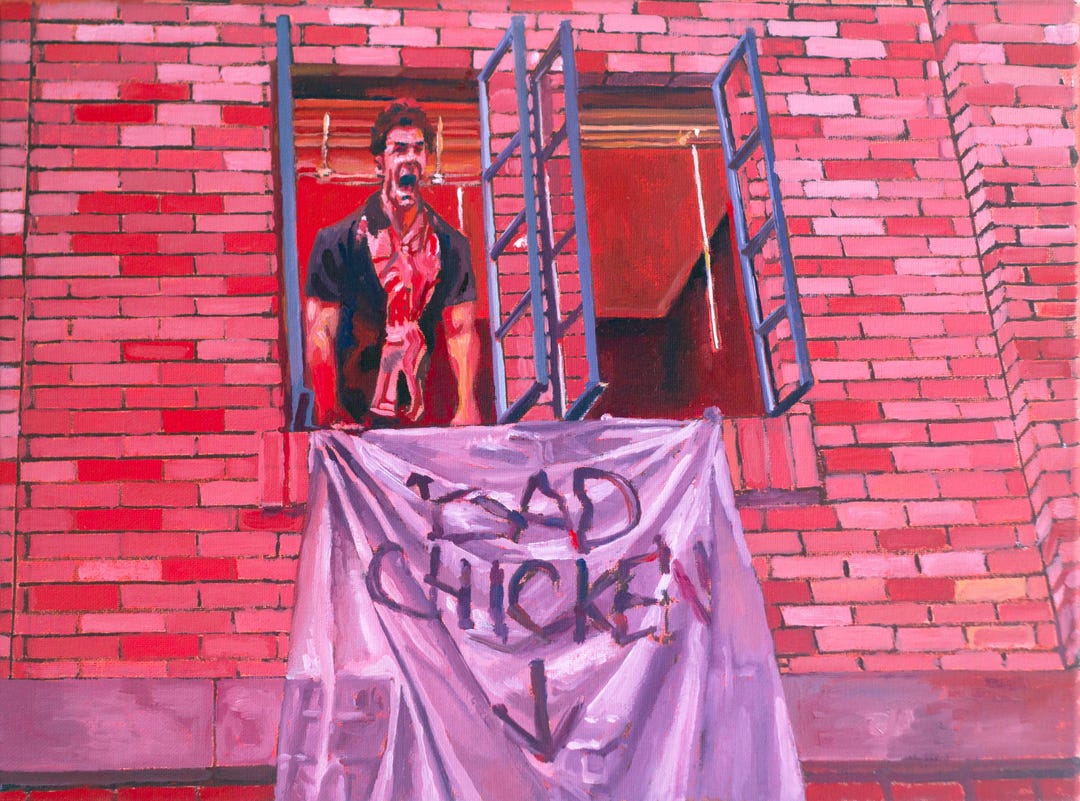 Bad Chicken Mess You up Fine Art Print - Etsy