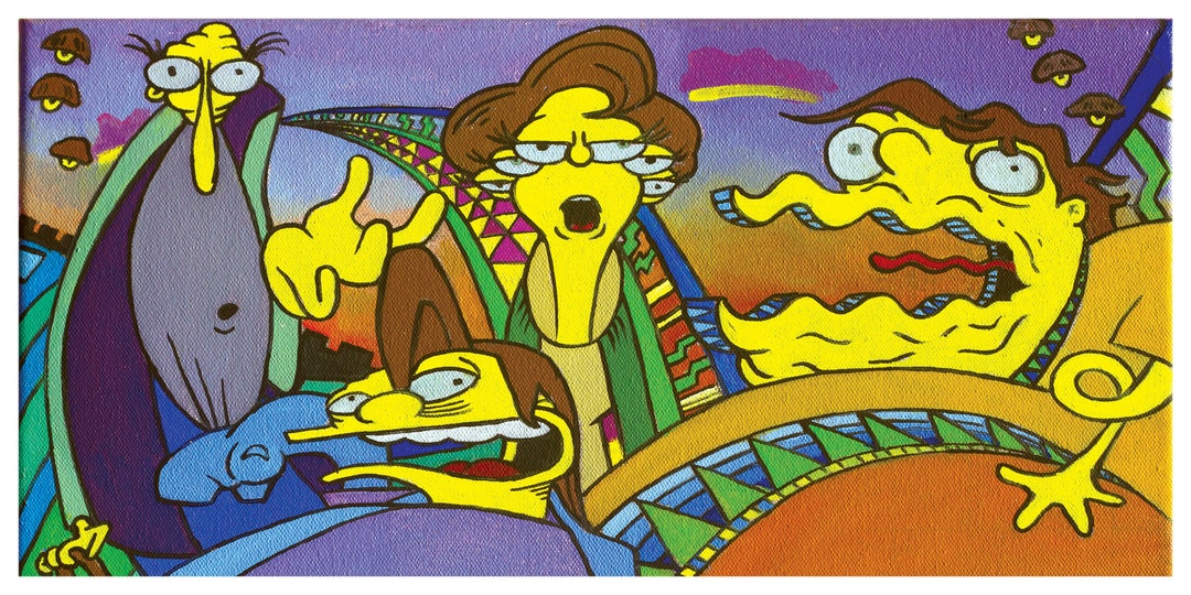 The Simpsons Art Prints - Etsy