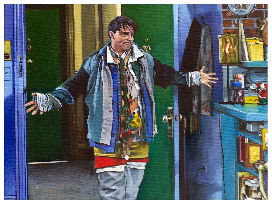 Could I BE Wearing Any More Clothes!? Friends Art Prints - Etsy