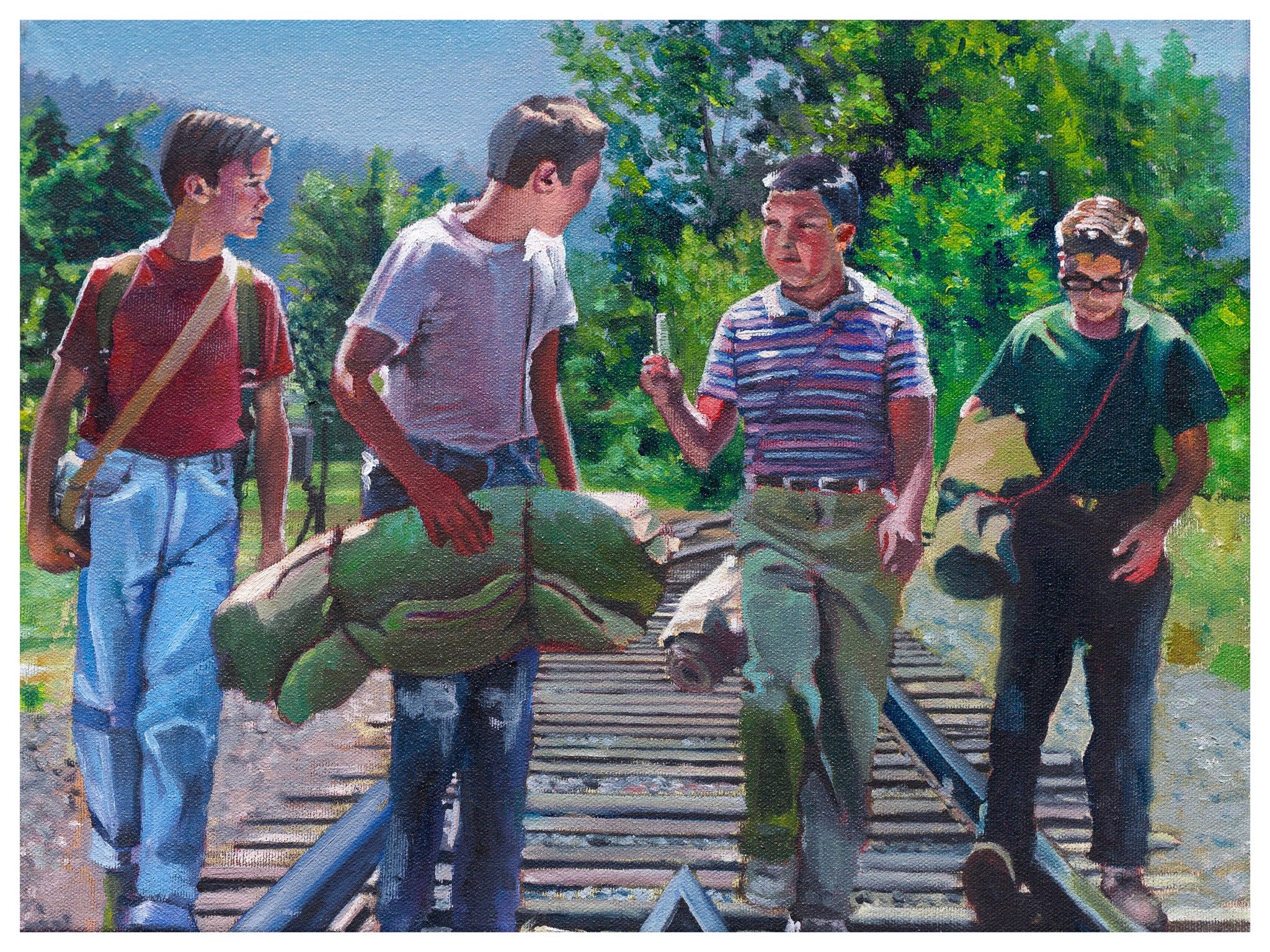 Stand by Me Art Print | Etsy