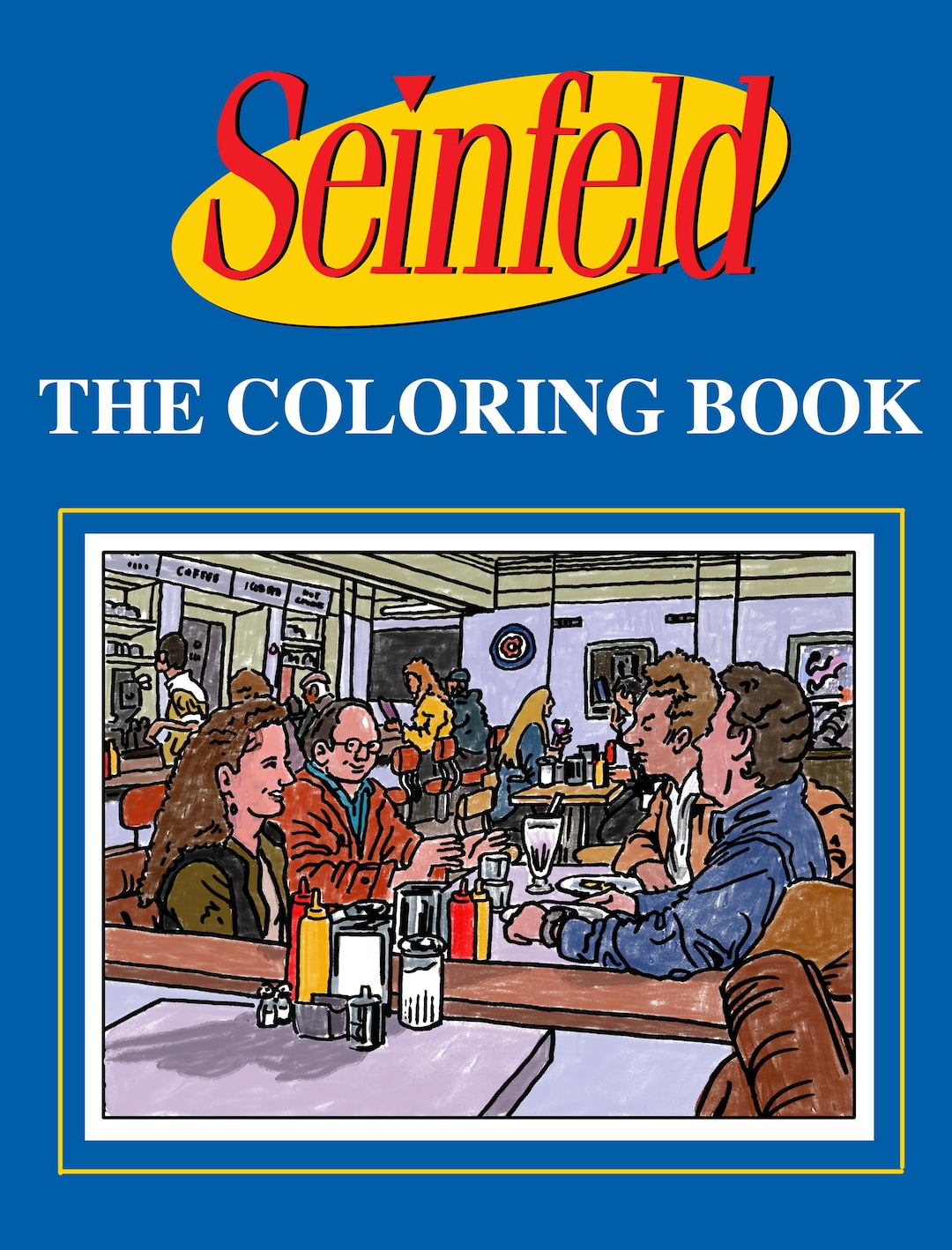 Seinfeld Coloring Book - Etsy