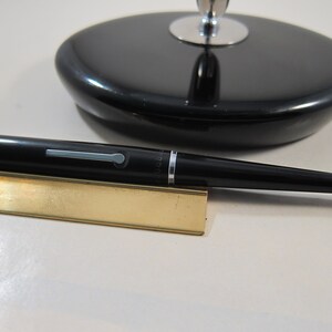 Restored Esterbrook Mid Century Fountain Pen Desk Set Black Fine Point ...
