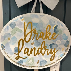 Duck Baby Door Hanger - Etsy